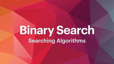 Binary Search Animation Visualizing The Search Process Youtube