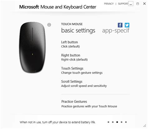 Microsoft Releases Mouse And Keyboard Center 20 Replacing Intellipoint And Intellitype Pro