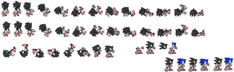 Dark Sonic Hurt Poses Fixed By Therealseth644 On Deviantart