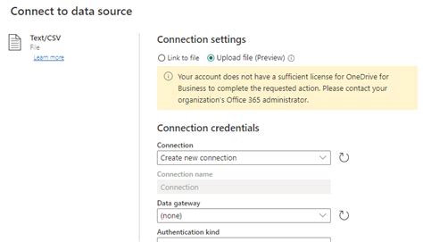 why can t i upload a csv file to my lakehouse r microsoftfabric