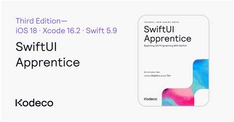 Swiftui Apprentice Kodeco