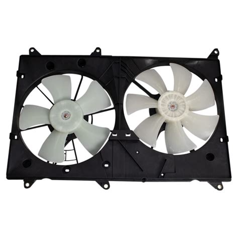 Trq Radiator Dual Cooling Fan Assembly For Lexus Rx300 Toyota