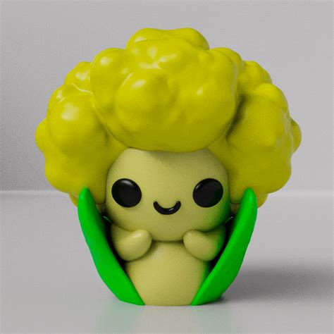 🎁 Coliflor・archivo Stl Para Impresión 3d・cults