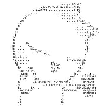 Animated ASCII Art A Shy Onion