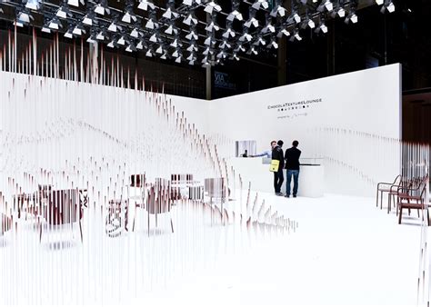 Nendo Creates Chocolatey Waves For Maison Objet Installation