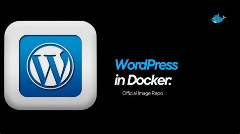 wordpress in docker official image repo