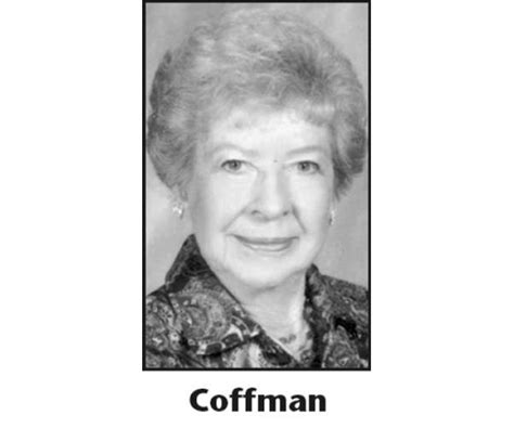 Mildred Coffman Obituary 1922 2023 Fort Wayne In Fort Wayne
