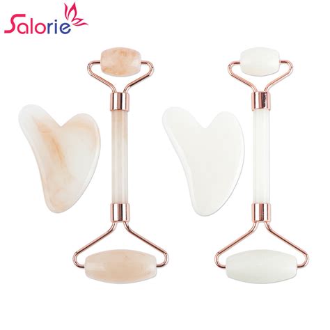 Salorie Resin Guasha Board Facial Face Neck Body Gua Sha Massage Tool
