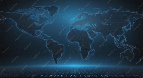 Premium Photo Binary Symphony Layered Illustration Of Binary Code Background