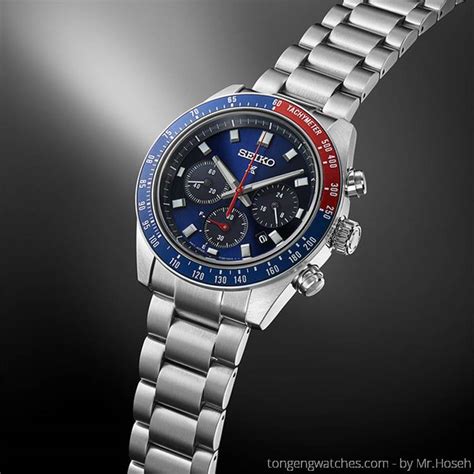 Seiko Prospex Speedtimer Solar Chronograph Pepsi Ssc913p1