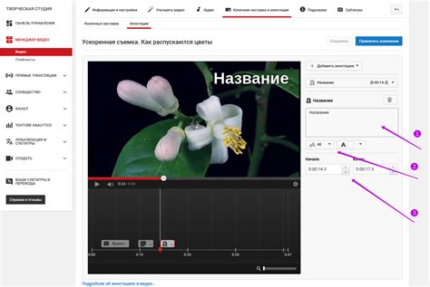 Все о том как добавить аннотации в видео на Youtube