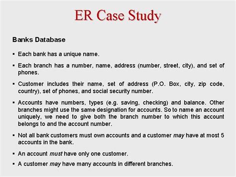 Database Management Systems Entityrelationship Model Database Design Why