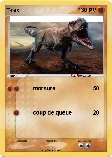 Pokémon T Rex 1229 1229 Morsure Ma Carte Pokémon