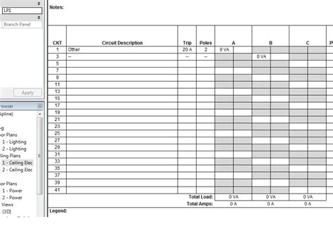 Solved Panel Schedules Autodesk Community