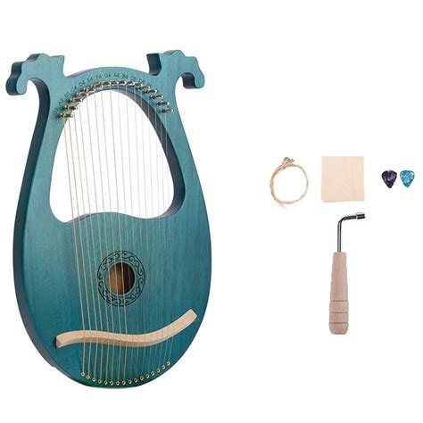 Lyre Harp 16 String Mahogany Body String Instrume Grandado