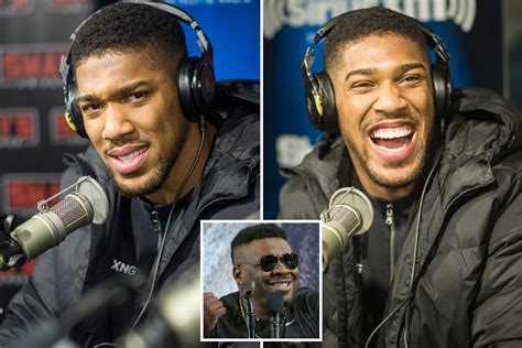 Anthony Joshua Launches Into Amazing Freestyle Rap And Predicts Brutal