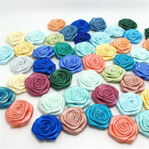 Satin Rosettes Etsy