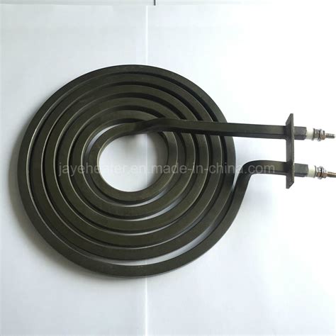 Flat Coil Tubular Heater For Oil Diffusion Pump Heatinig Flat Heater