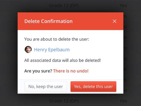 delete confirmation alert designs confirmation awareness