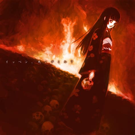 Rule 34 Bangs Blunt Bangs Enma Ai Fire Hime Cut Japanese Clothes