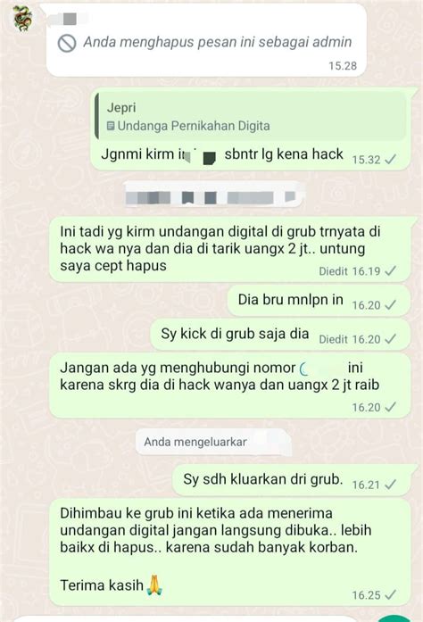 Waspada! Penipuan Modus Undangan Nikah Digital, Warga Konawe Jadi Korban