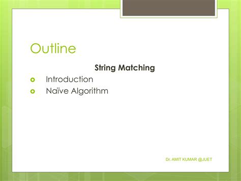 String Matching Naive Pdf
