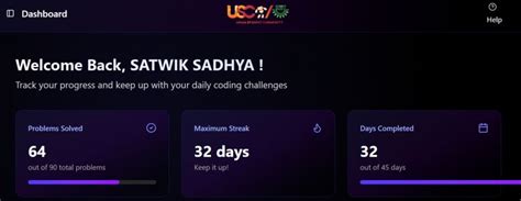 Usccodesprint2 Dailyprogress Keepcoding Satwik Sadhya