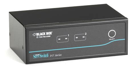 Black Box 2 Port Dual Head Dvi D Kvm Switch
