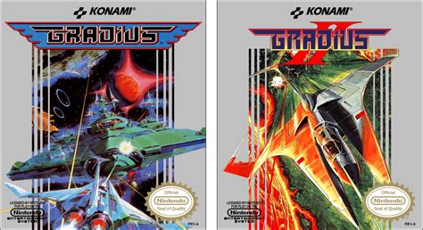 Gradius And Gradius Ii Custom Mini Boxes Front By Vladictivo On Deviantart