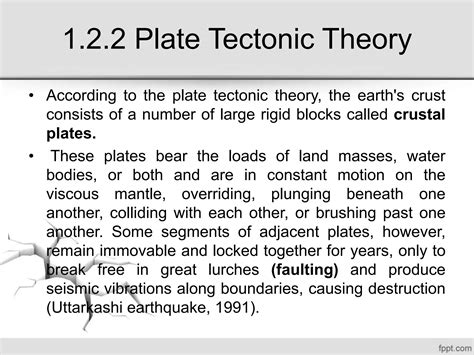 Earthquake Engineering Earthquake And Ground Motion Ppt