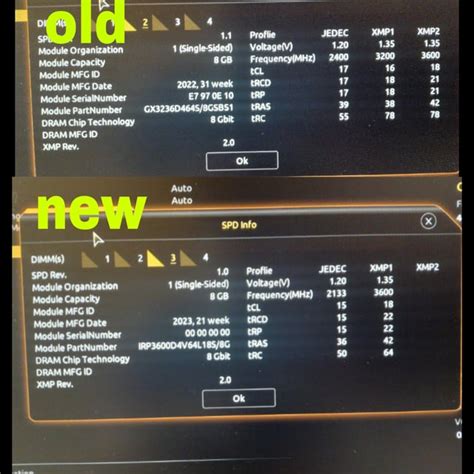 new ram doesn t match xmp settings help r overclocking