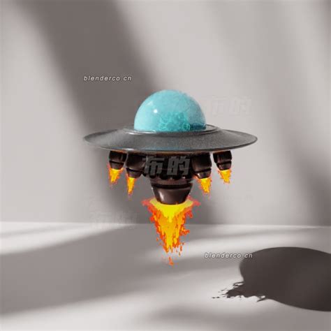 Blender宇宙飞船模型blender布的18 Blender布的 Blender宇宙飞船模型blender布的18 Blender布的
