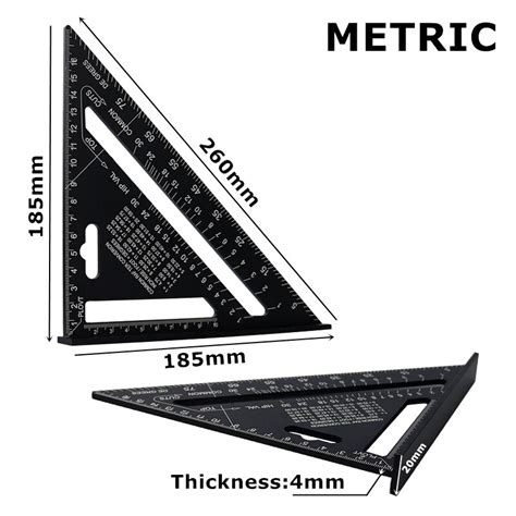 Multi Function Folding Angle Ruler Triangle Ruler Grandado