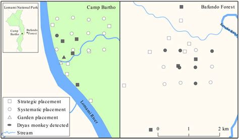 The Spatial Relationship Between Sampling Points In The Strategic And Download Scientific