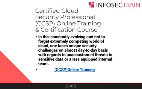 Ppt Ccsp Certification Online Training Powerpoint Presentation Free Download Id 11126746