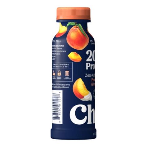 Chobani® 20g Protein Lowfat Greek Yogurt Drink Peaches And Cream 10 Fl Oz