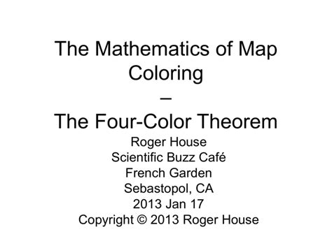 The Four Color Theorem
