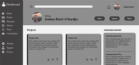 Github Boydjcadmindashboard Admin Dashboard Created For The Odin