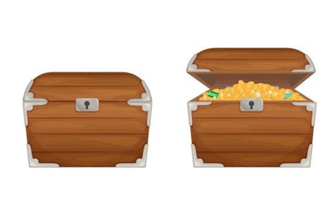Open Treasure Box Vector Art Icons And Graphics For Free Download