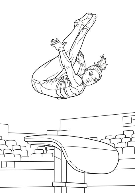 29 Simone Biles Coloring Pages Free Printables