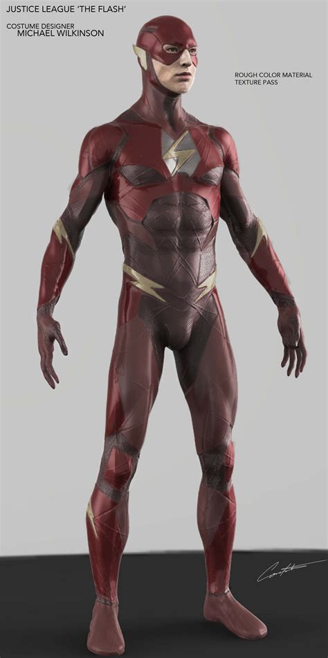 Early Designs For The Flash Justice League Justice League Comics
