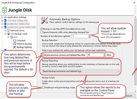 Configuring A New Backup Vault Job CyberFortress Support