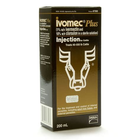 Ivomec Plus Injectable Cattle Wormer Jeffers