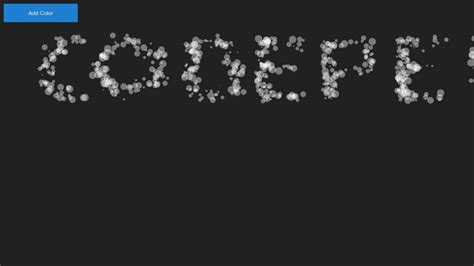 Codepen In Particles Html5 Canvas