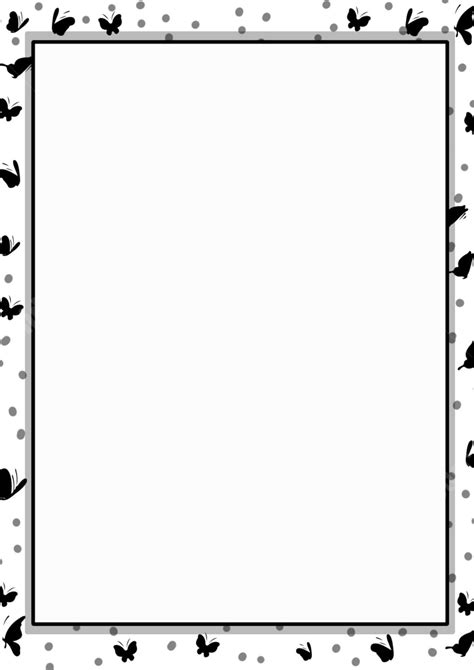 Two Waves Page Border And Printable Background In Word Slidesdocs