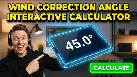 Wind Correction Angle Interactive Calculator Firgelli