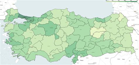 Python Choropleth Haritalama Choropleth Haritalar Belirli Sınırlar
