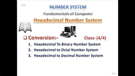 L Class Hexadecimal Number System To Binary Octal And Decimal Number System