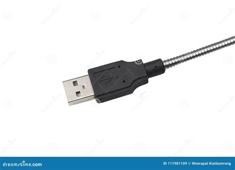 Usb Cable Jack Stock Image Image Of Computer Hardware