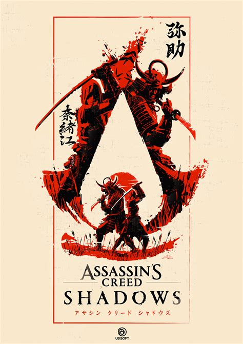 Assassins Creed Shadows Poster Art Poster By Rico Jr